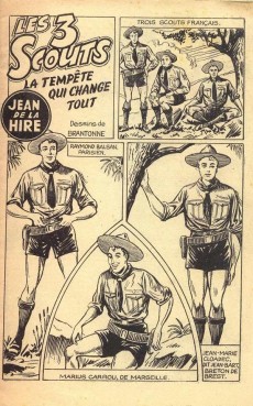 Les 3 scouts - BD, informations, cotes