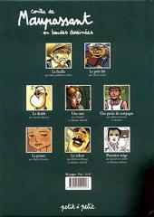 Poèmes en bandes dessinées- Contes de Maupassant en bandes dessinées