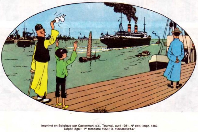 Tintin (Historique) -5- Le lotus bleu