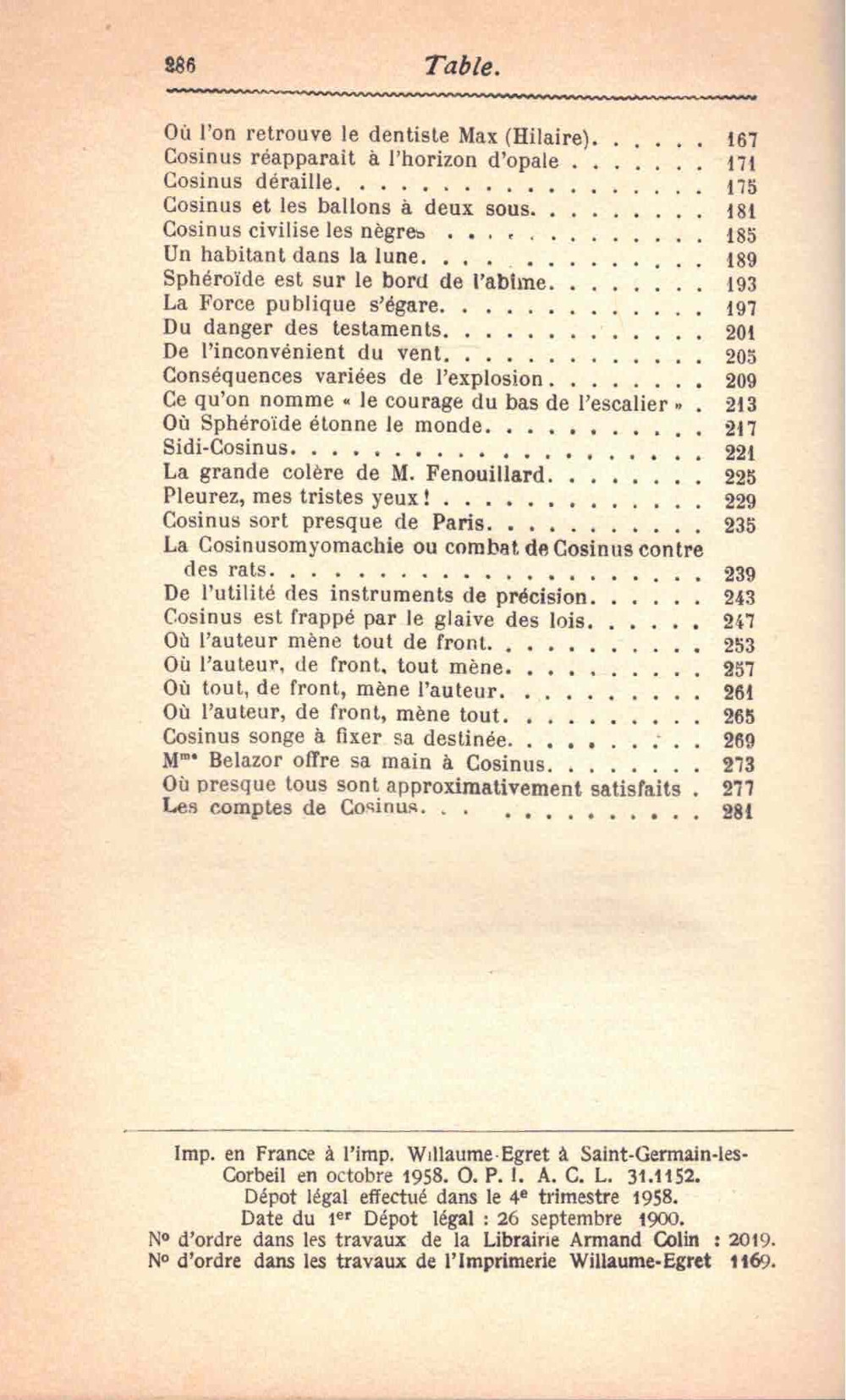 L'idée fixe du savant Cosinus