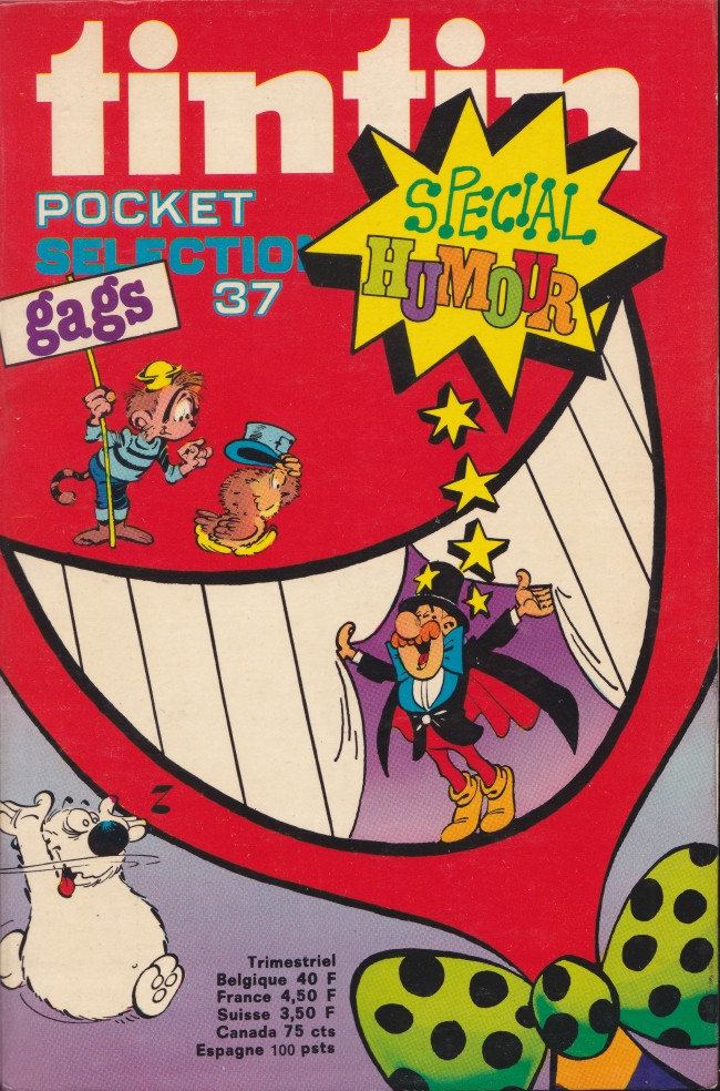 (Recueil) Tintin (Sélection) -37- Pocket - Numéro 37 - Spécial humour