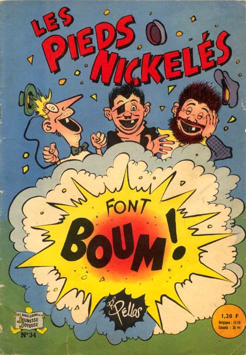 Les pieds Nickelés (3e série) (1946-1988) -34- Les Pieds Nickelés font boum