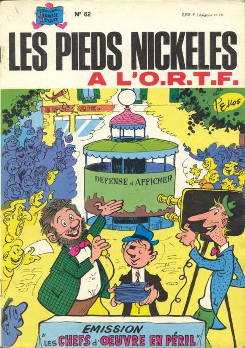 Les pieds Nickelés (3e série) (1946-1988) -62- Les Pieds Nickelés à l'O.R.T.F.