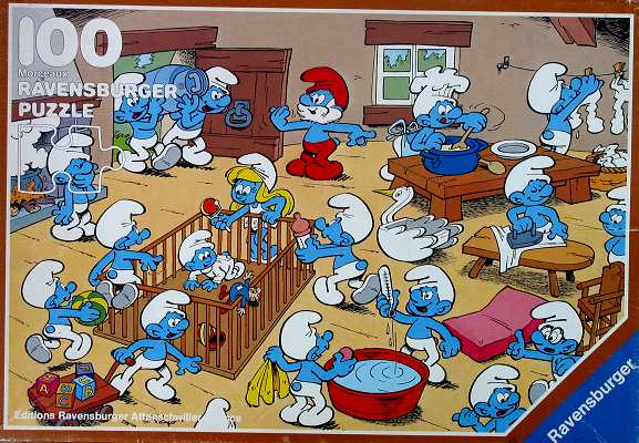 Les schtroumpfs - Puzzle