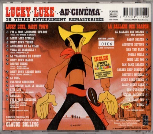 Lucky Luke - Musique