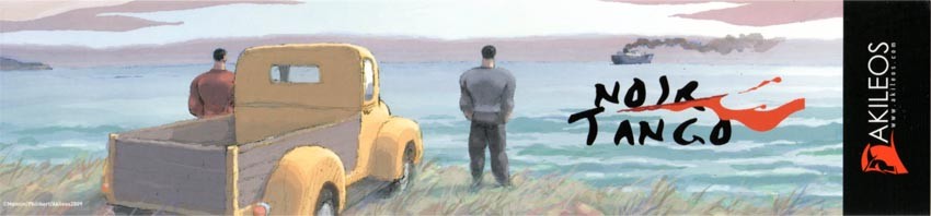 Noir Tango - Marque Page