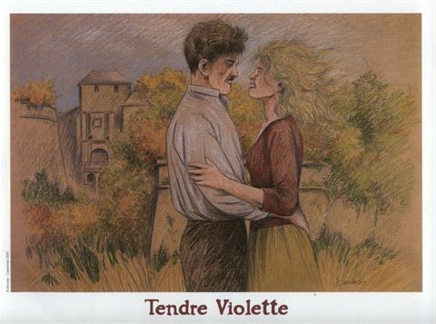 Tendre Violette (Couleur) - Ex-Libris