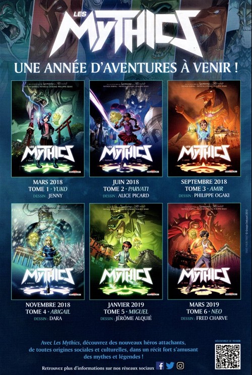Les mythics - Para-BD