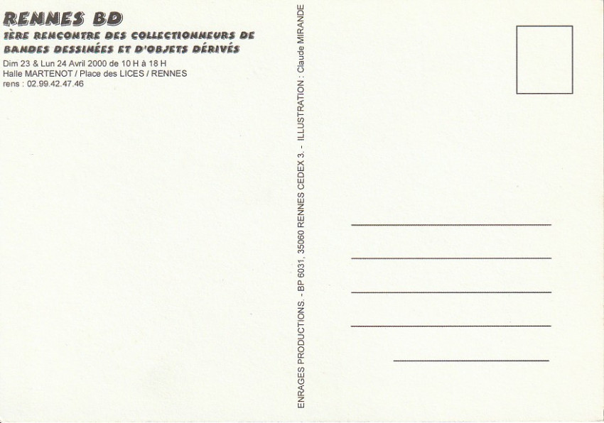 Mirande, Claude - Para-BD