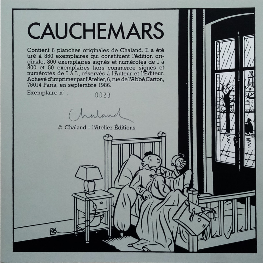 Chaland, Yves - Para-BD