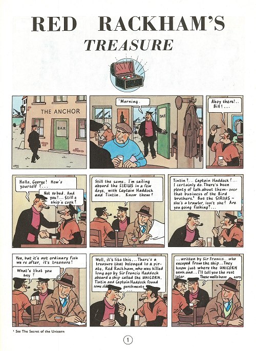Tintin (The Adventures of) -12- Red Rackham's Treasure