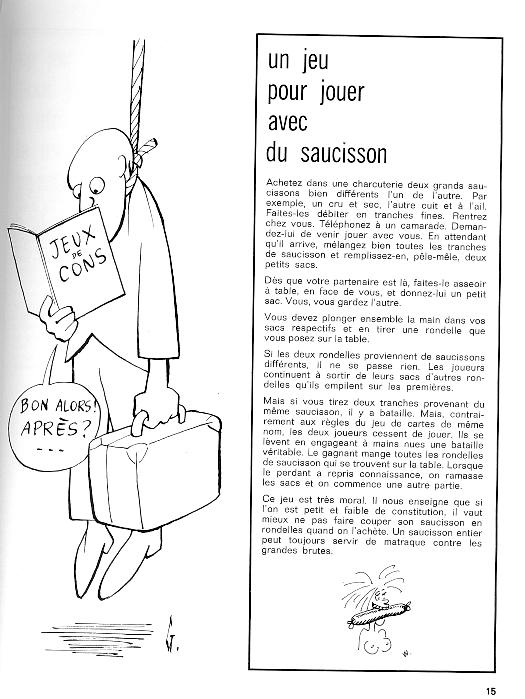 Les jeux de con du professeur Choron - BD, informations, cotes