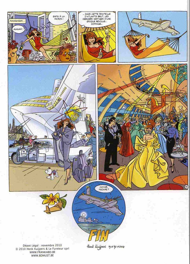 Franka (BD Must) -11TT05- Le Vol de l'Atlantis