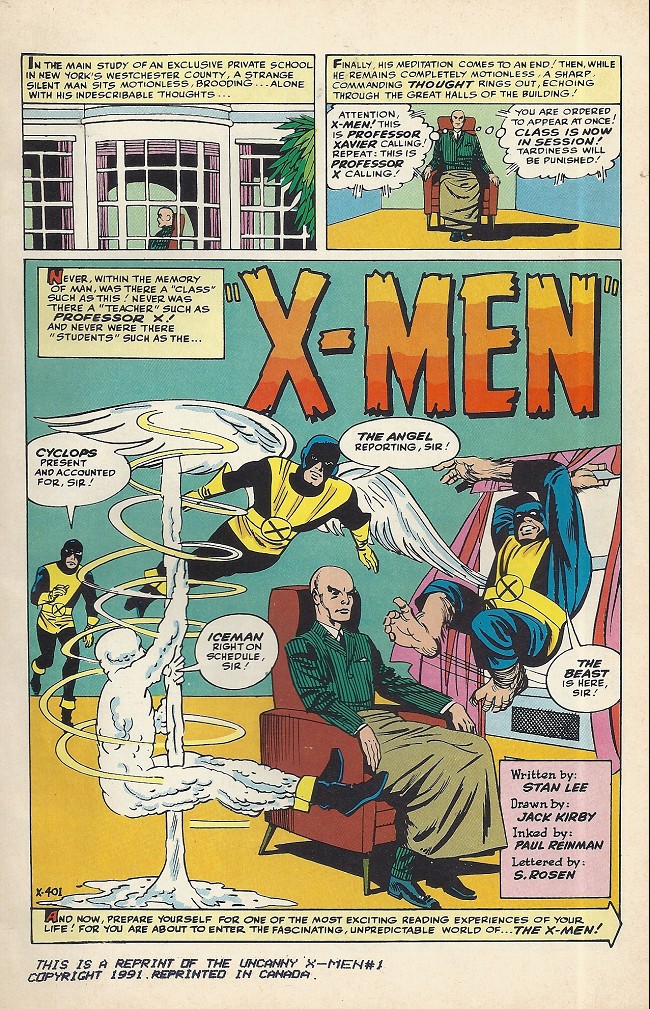 X-Men Vol.1 (The Uncanny) (1963) -1- X-Men