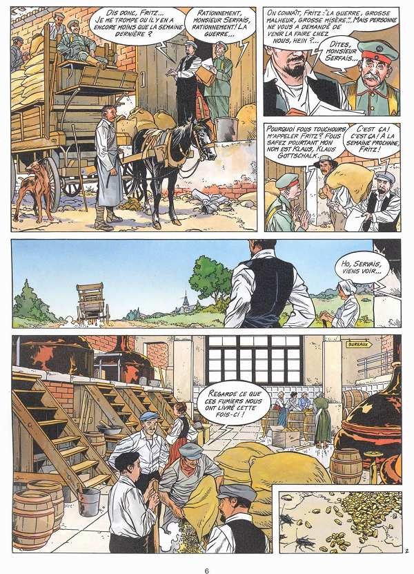 Les maîtres de l'Orge -3- Adrien, 1917