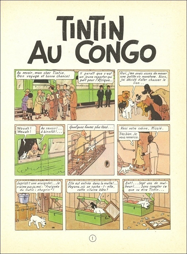 Tintin (Historique) -2- Tintin au Congo