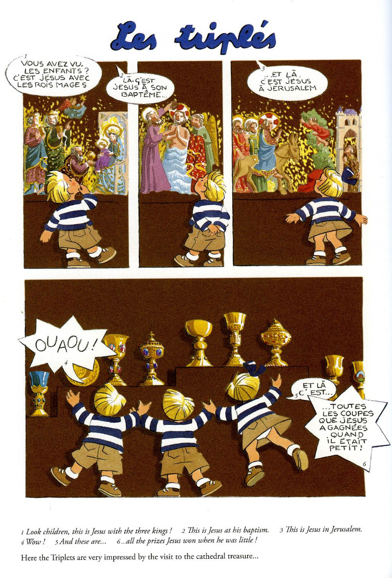 Les triplés -12- Les Triplés à Paris