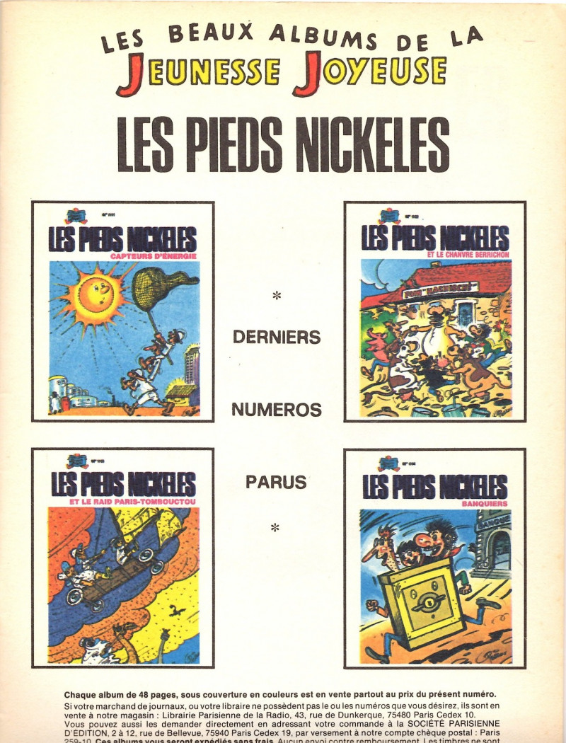 Les pieds Nickelés (3e série) (1946-1988) -74- Les Pieds Nickelés et l'opération congélation
