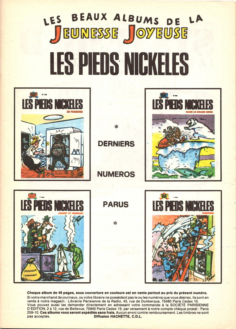 Les pieds Nickelés (3e série) (1946-1988) -84- Les Pieds Nickelés sous-mariniers