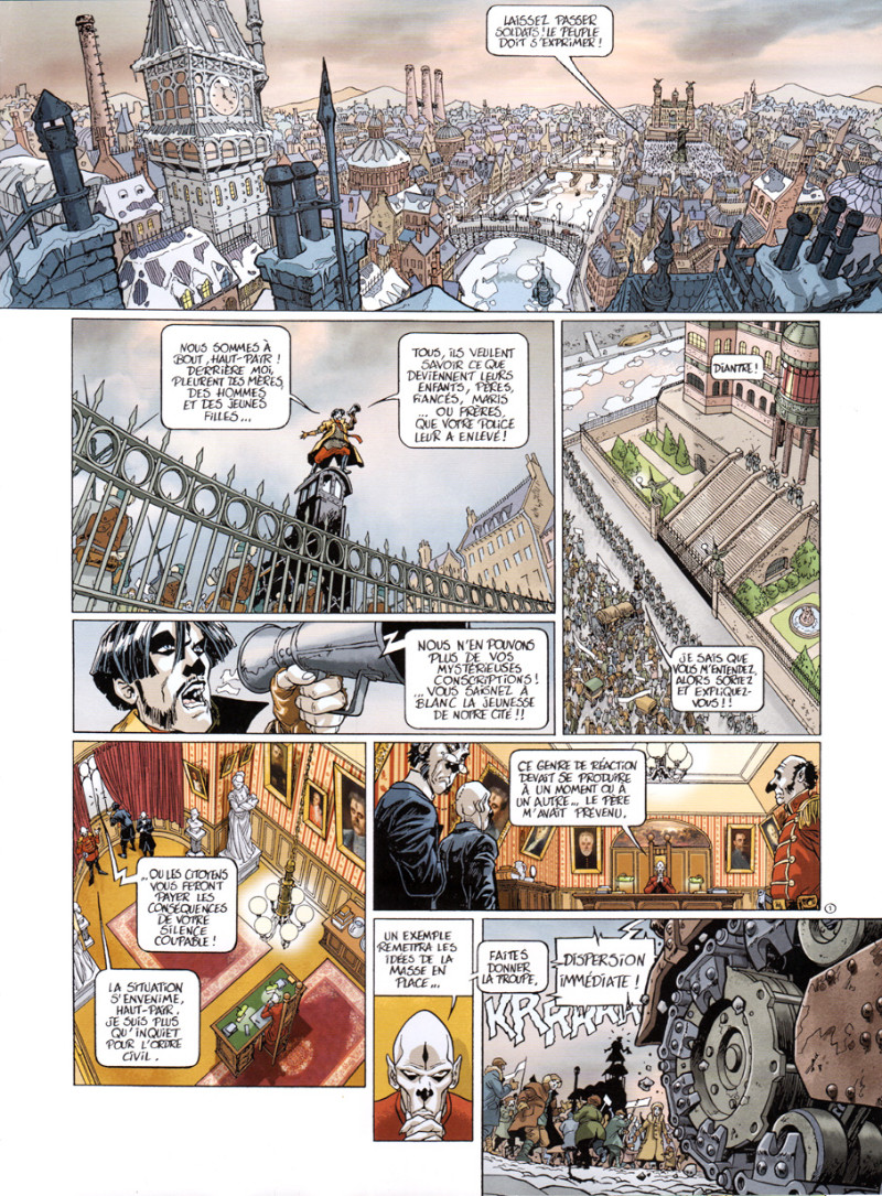 Yet another gorgeous french comic ''Wake''