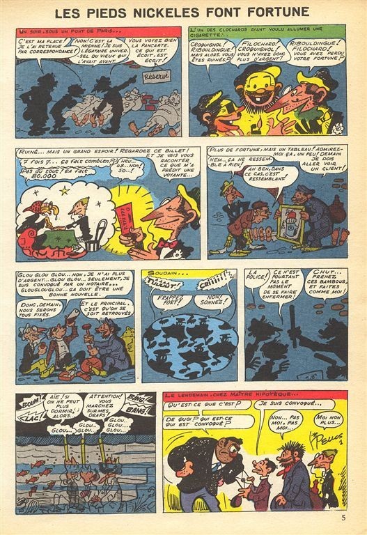 Les pieds Nickelés (3e série) (1946-1988) -12- Les Pieds Nickelés font fortune
