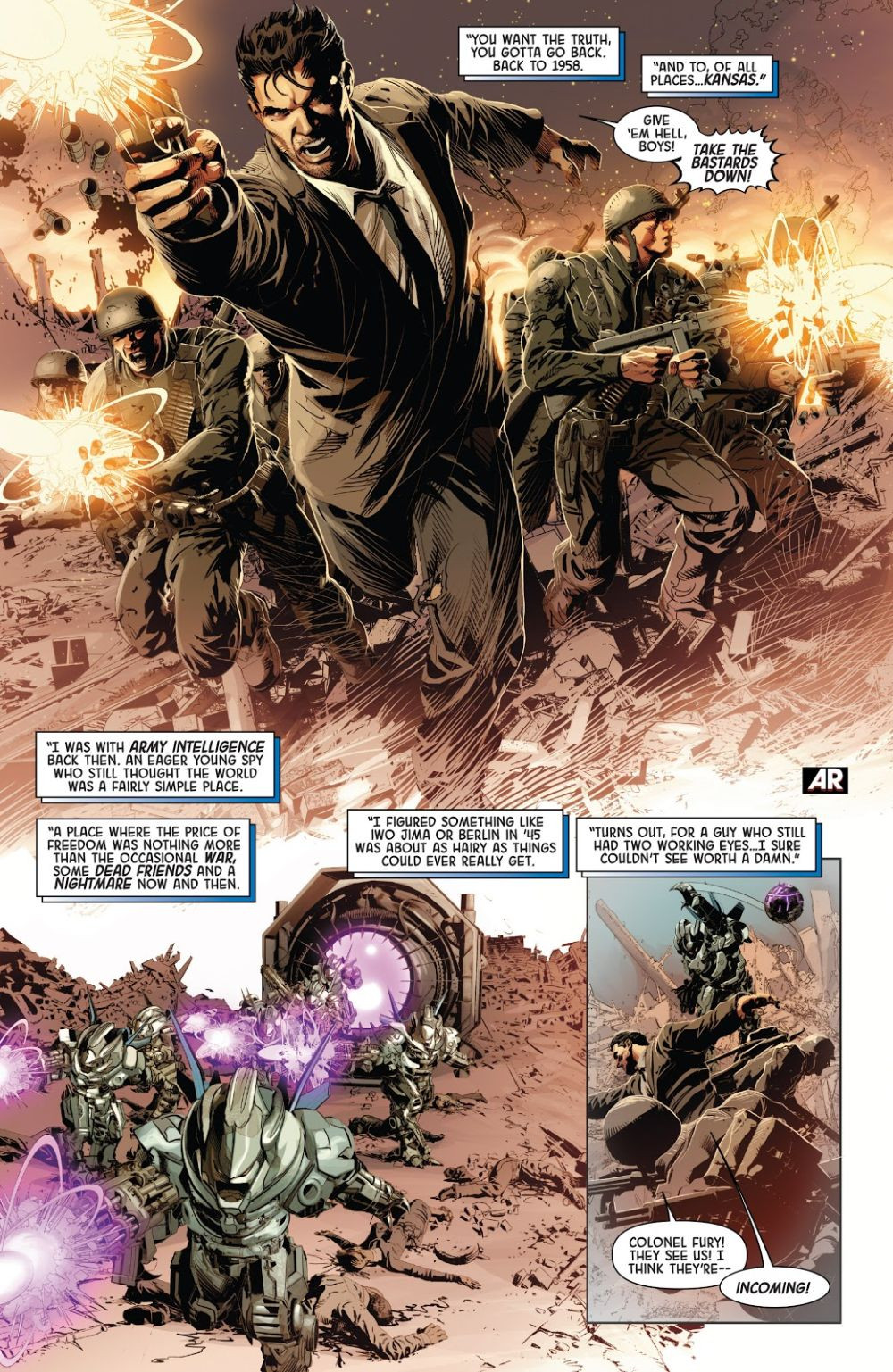 Original Sin (2014) -5VE- The secret History of Colonel Nicholas J. Fury