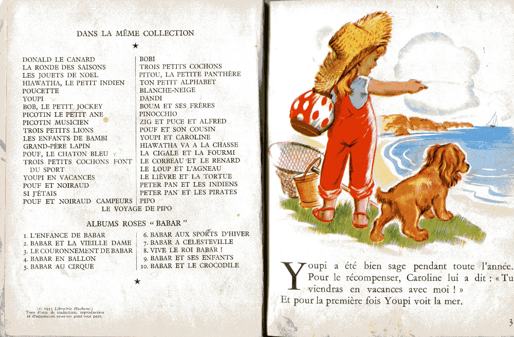 Les albums roses -58- Youpi en vancances