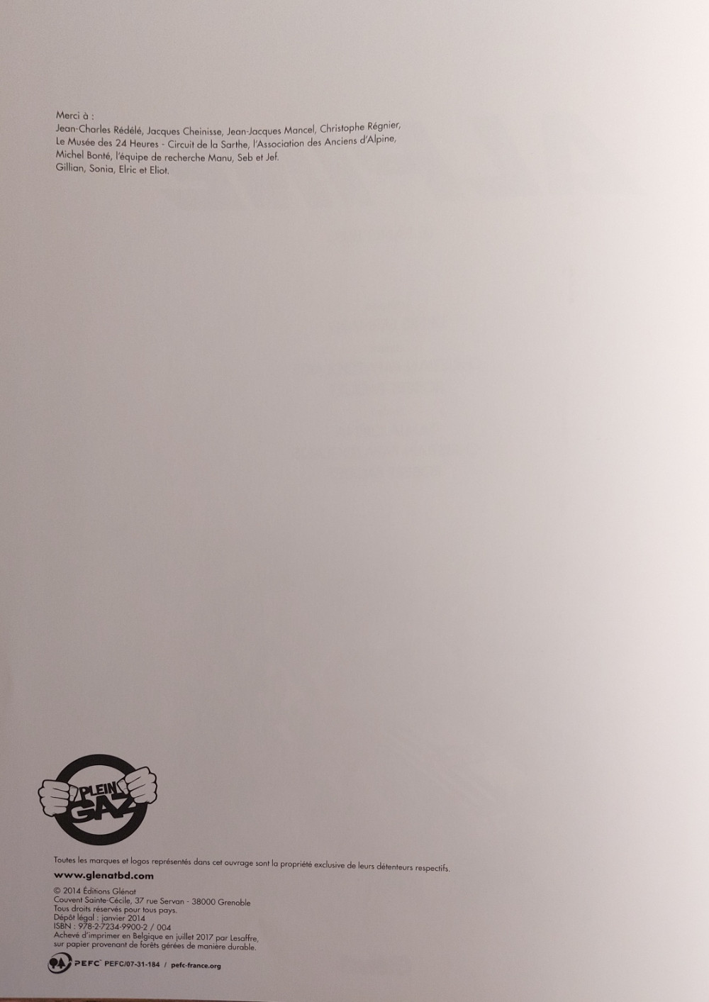 Alpine- Le sang bleu