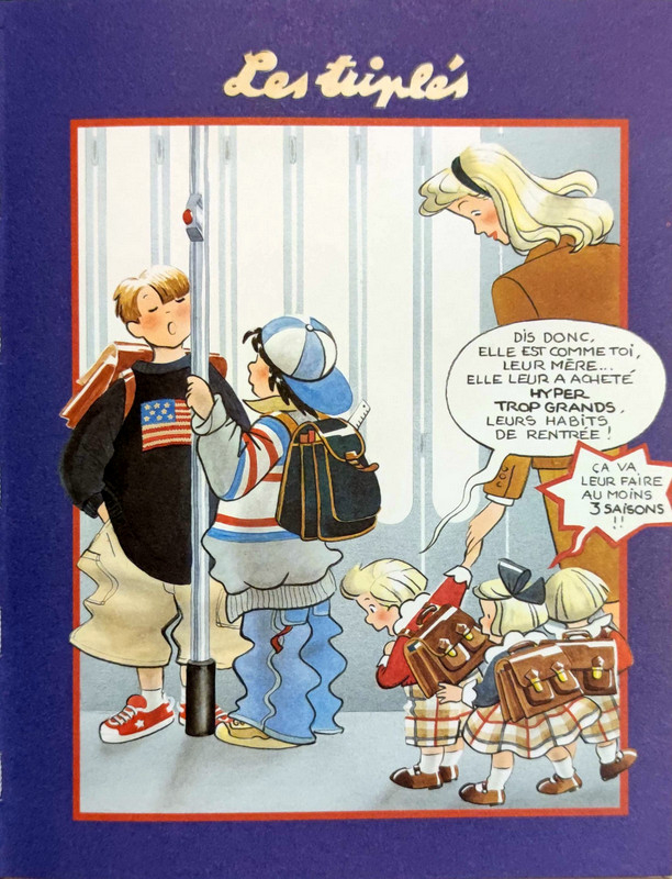 Les triplés (petit format) - BD, informations, cotes