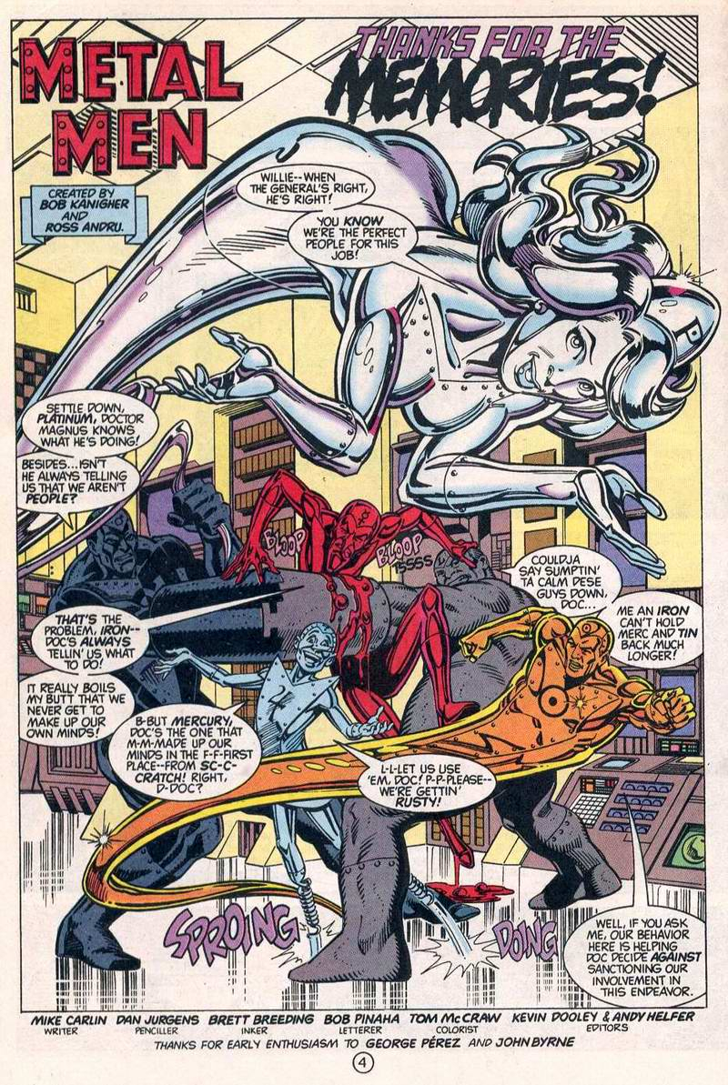 Metal Men Vol.2 (DC Comics - 1993) - BD, informations, cotes