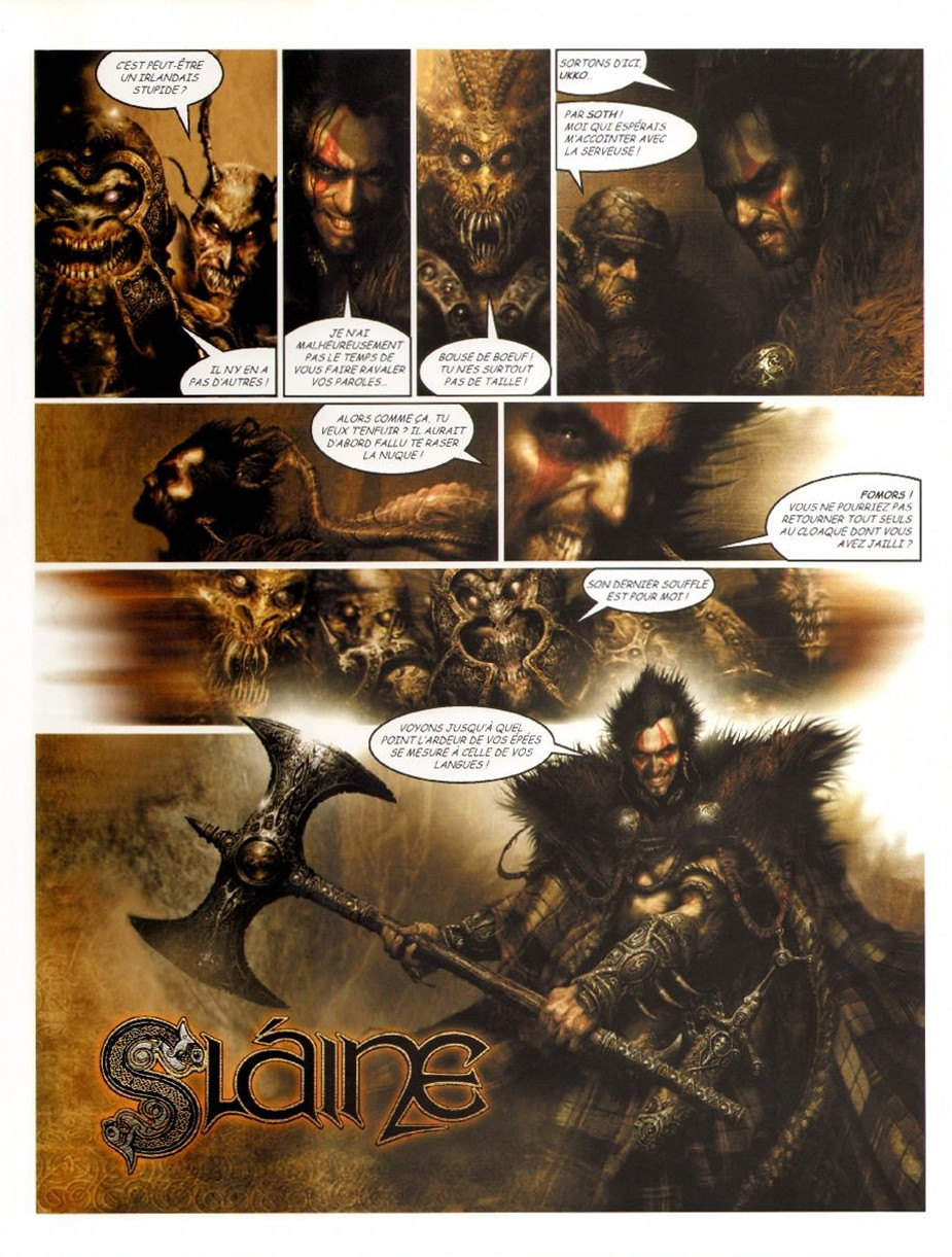 Sláine - Geste des invasions - BD, informations, cotes