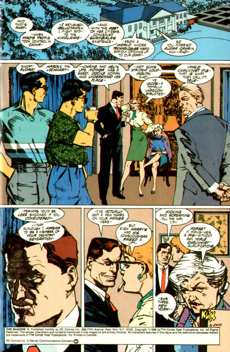 The shadow (1986) - BD, informations, cotes