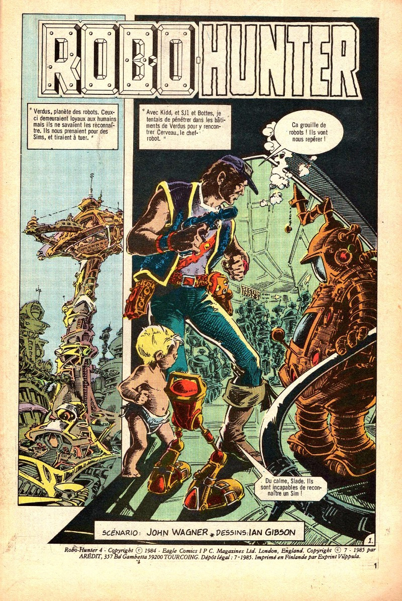 Robo Hunter - BD, informations, cotes