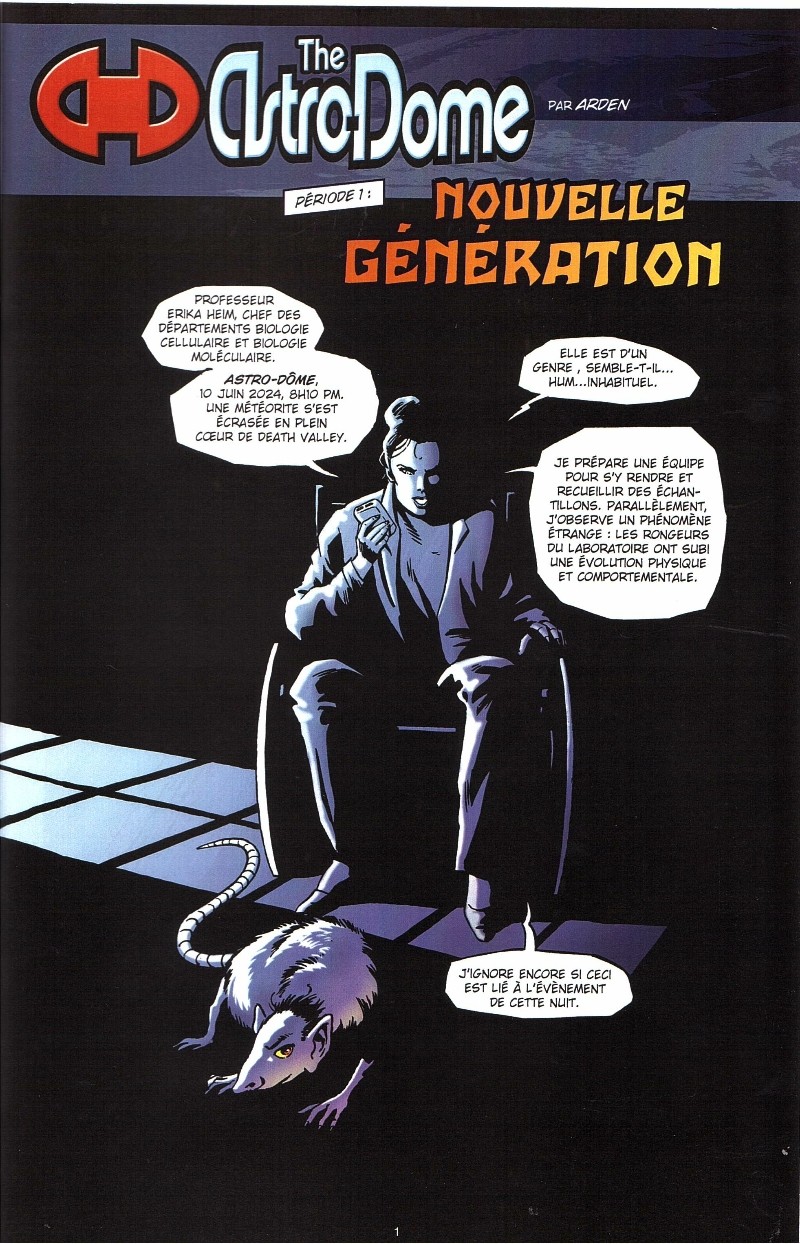 The astro-Dome (Oniric comics) - BD, informations, cotes