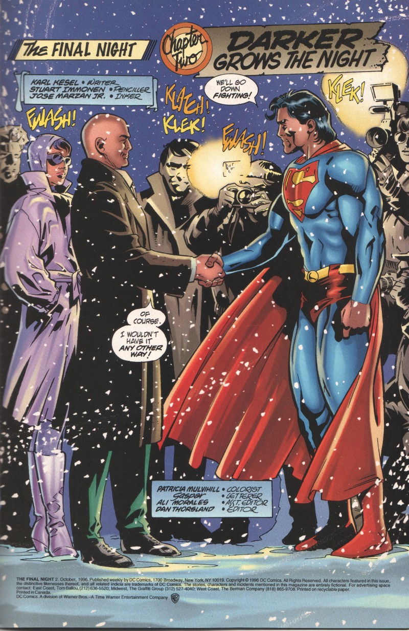 The final Night (1996) - BD, informations, cotes