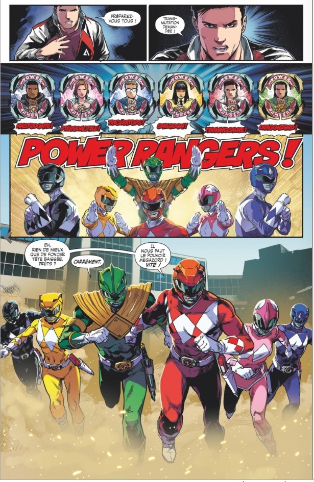 Power Rangers (Mighty Morphin Power Rangers) - BD, informations, cotes