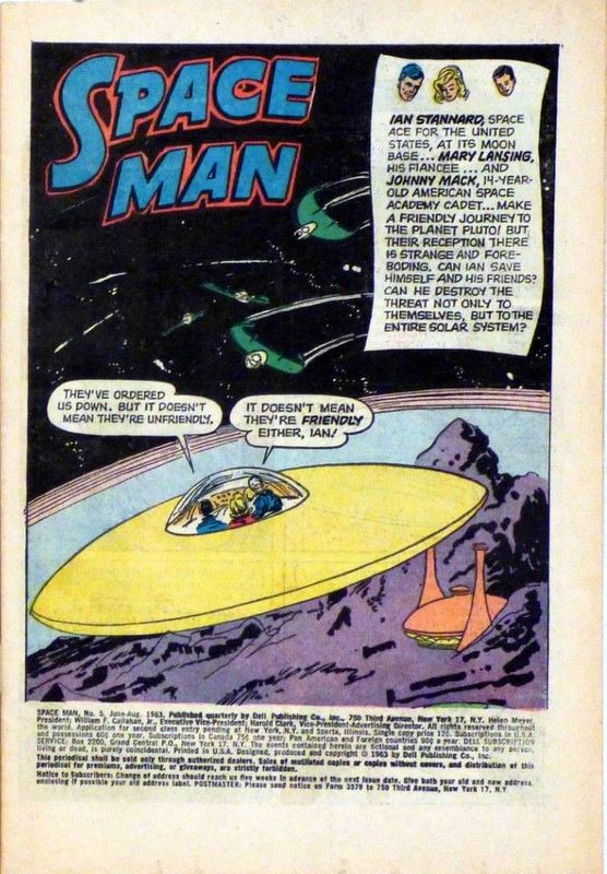 Space Man (Dell - 1962) - BD, informations, cotes