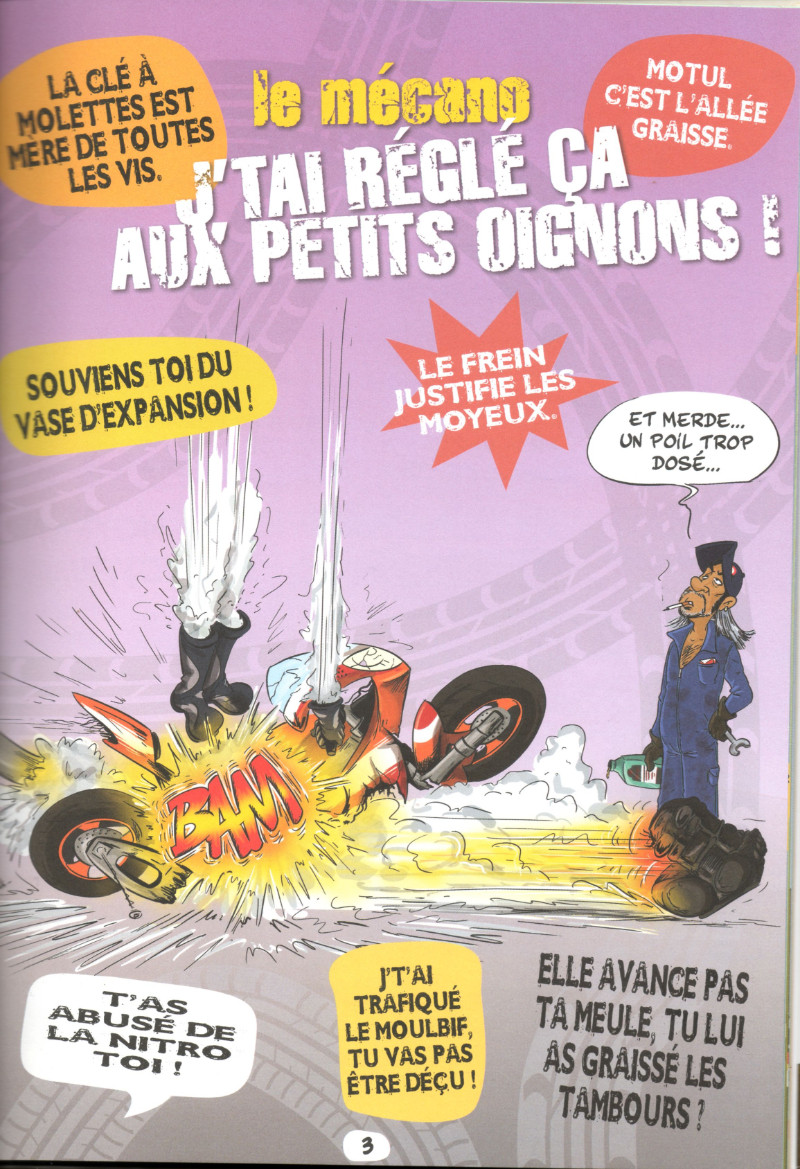 Nous, les purs motards - BD, informations, cotes