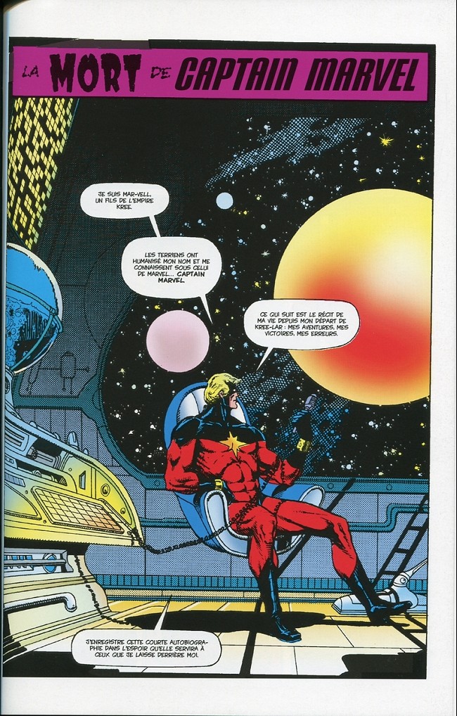 La mort de Captain Marvel - BD, informations, cotes