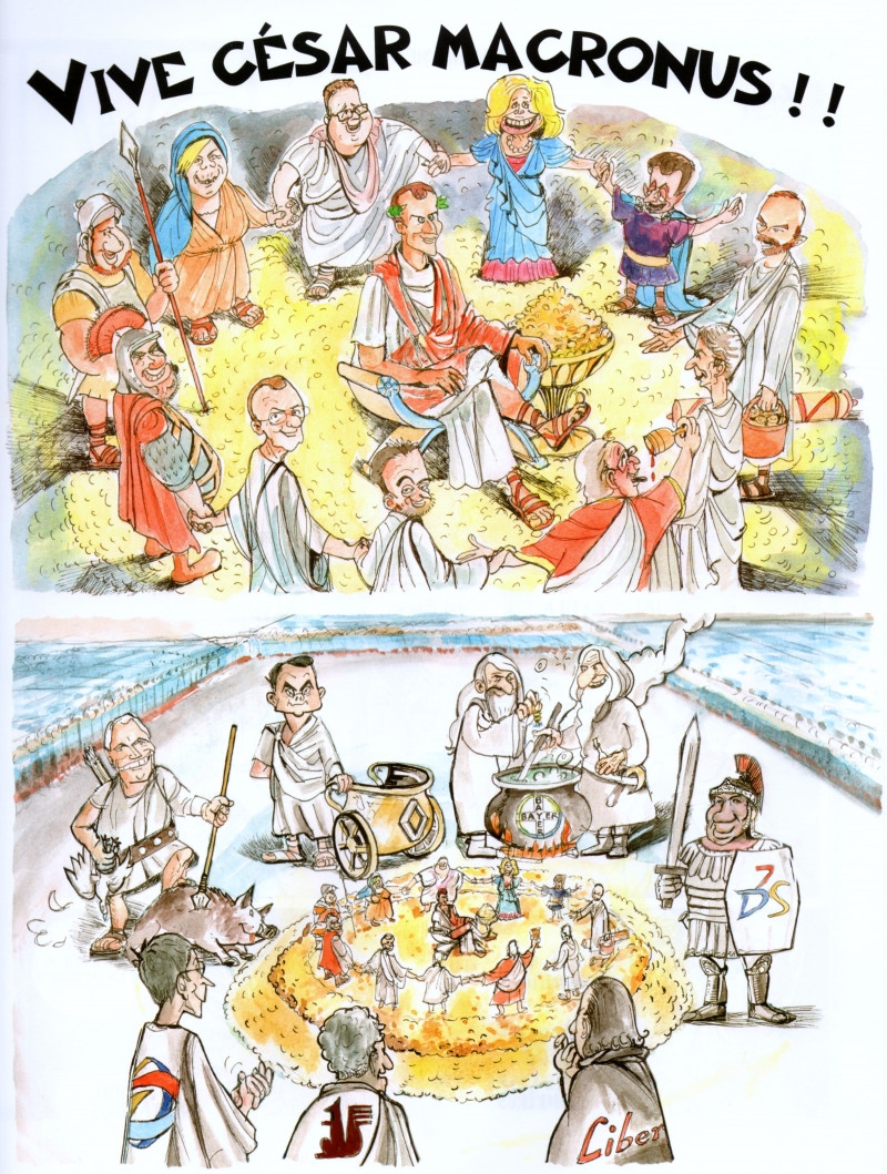 César Macronus et la révolte des Toges jaunes - BD, informations, cotes