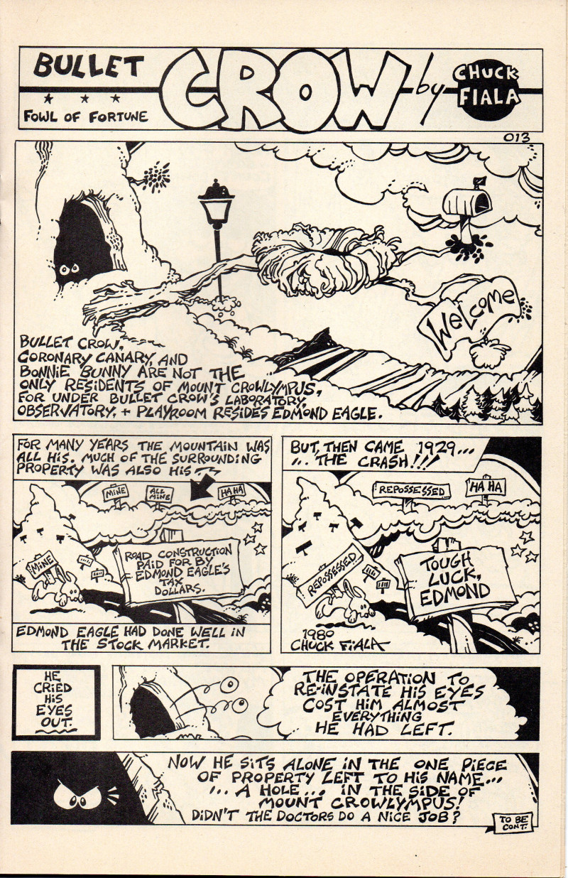 Bullet Crow, Fowl of Fortune (1987) - BD, informations, cotes