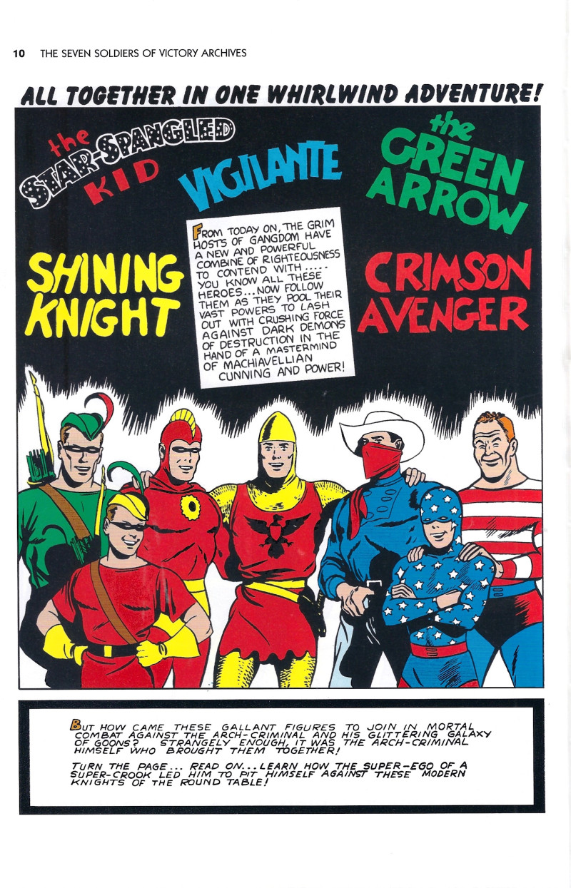 DC Archive Editions-The Seven Soldiers of Victory - BD, informations, cotes