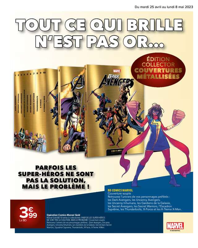 Marvel Gold (Collection) - BD, informations, cotes