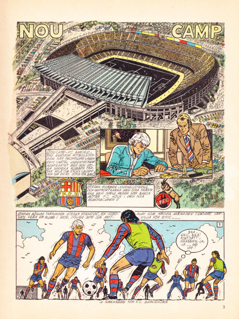 Eric Castel (en suédois) - BD, informations, cotes