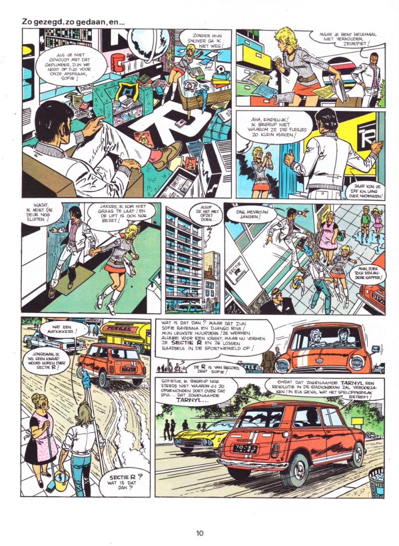 Sectie R (Section R en néerlandais) - BD, informations, cotes