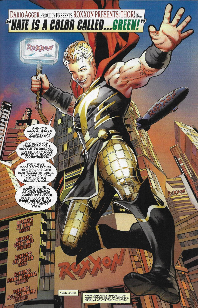 Roxxon Presents: Thor (2024) - BD, informations, cotes