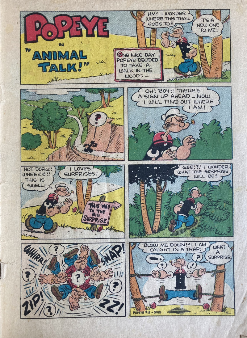 Popeye (Dell - 1948) - BD, informations, cotes