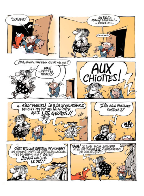 Le divan de la B.D.- Pastiches