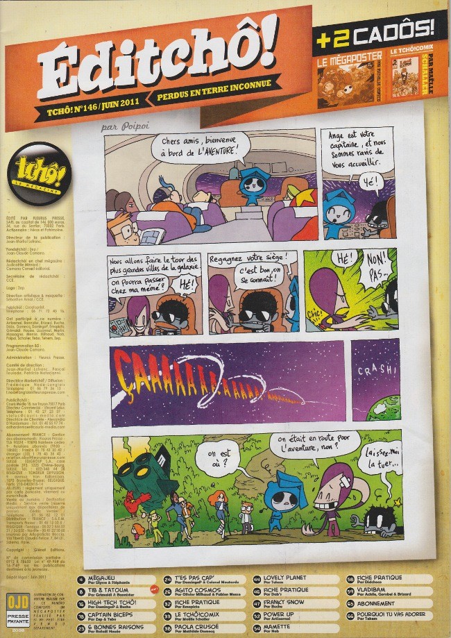 Tchô ! Le mégazine