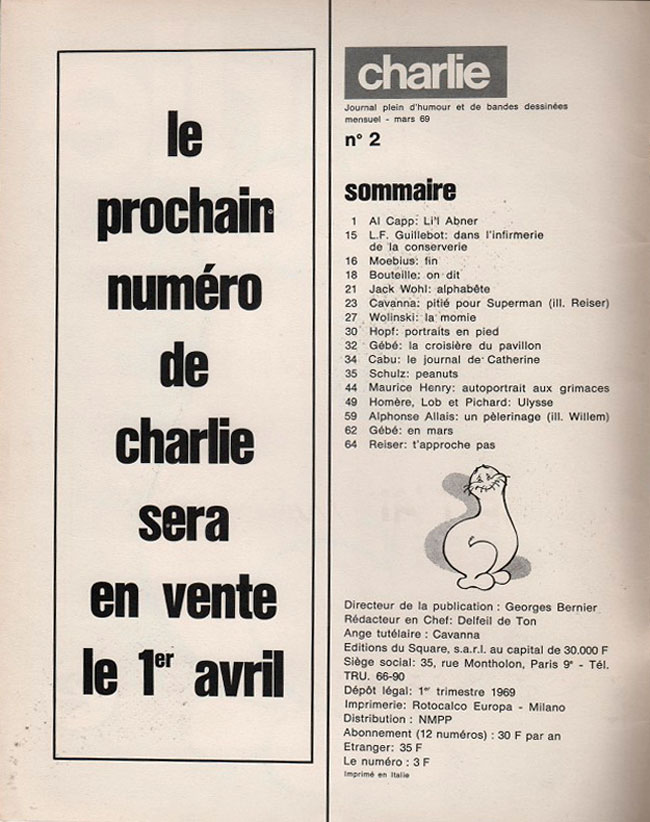 Charlie Mensuel - 1re Série